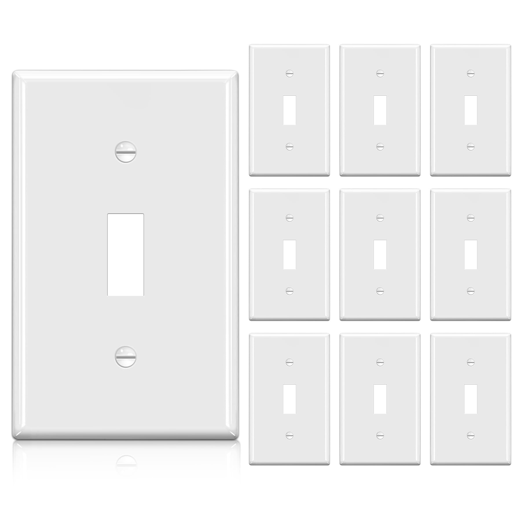 Snapklik.com : Toggle Light Switch Wall Plate, 1-Gang Switch Plate ...