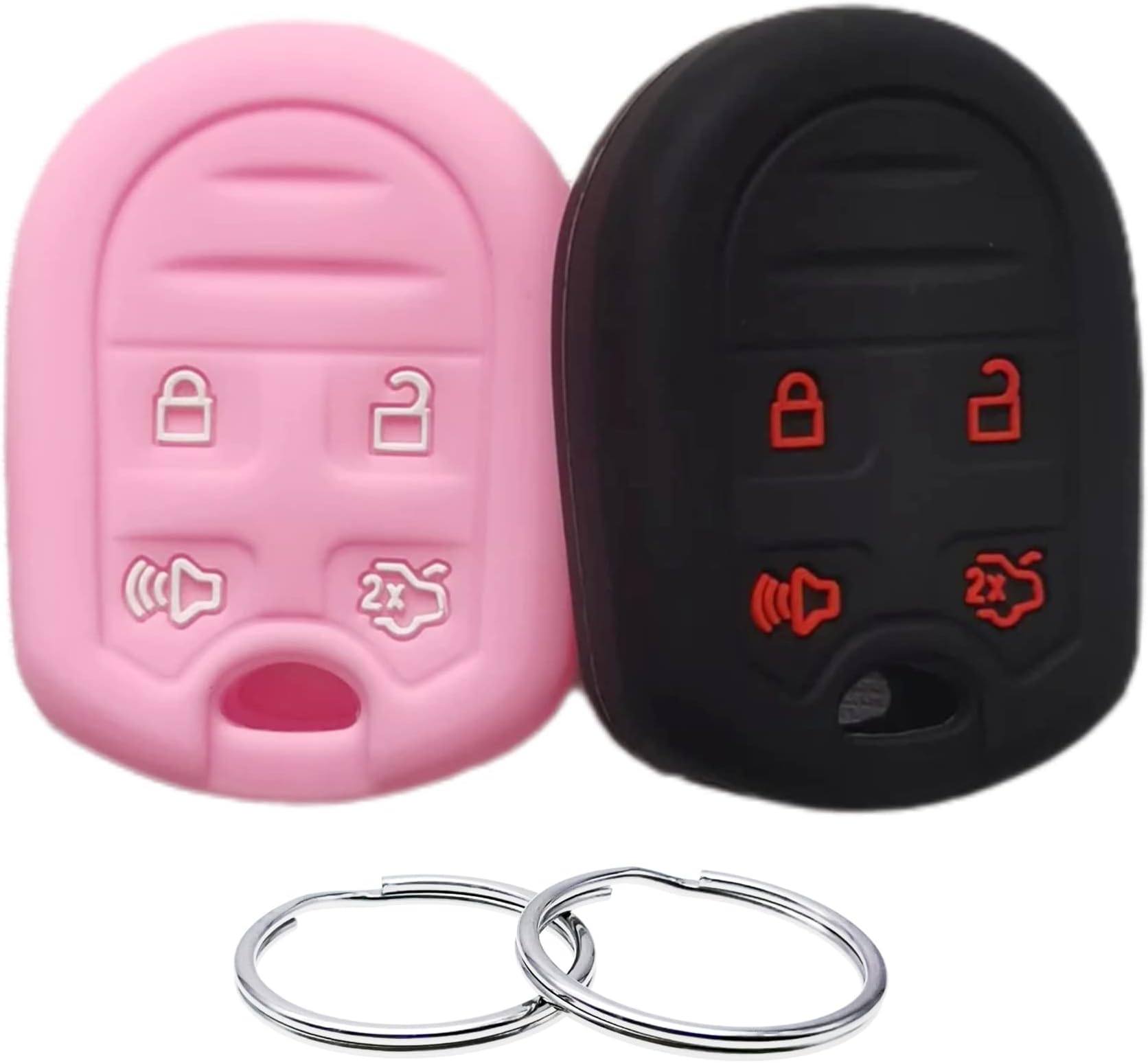 Amazon.com: 🌠 BAR Autotech 🌠 Remote Key Silicone Rubber Keyless Entry ...