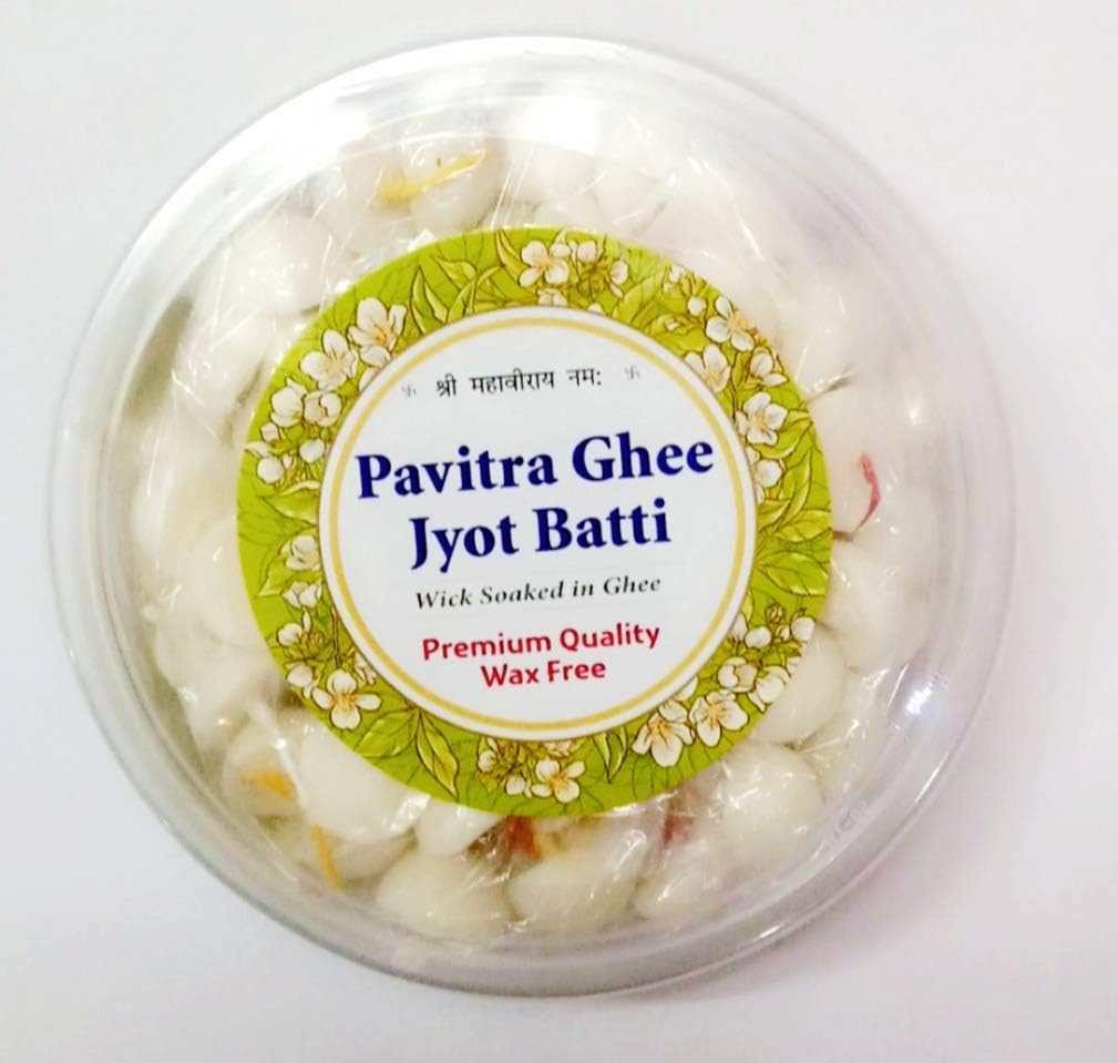 Creativegifts Cow Ghee Wicks/Readymade Ghee Cotton Wicks/Diya Batti ...