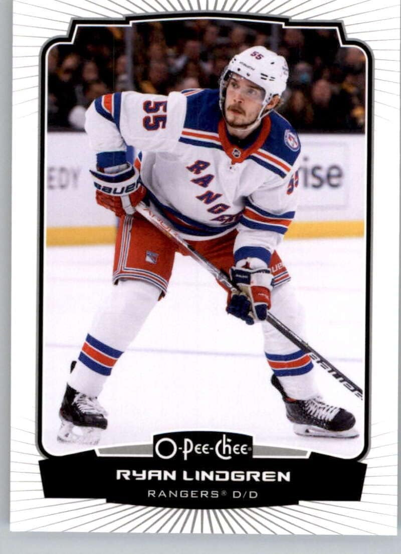 Amazon.com: 2022-23 O-Pee-Chee #350 Ryan Lindgren New York Rangers ...