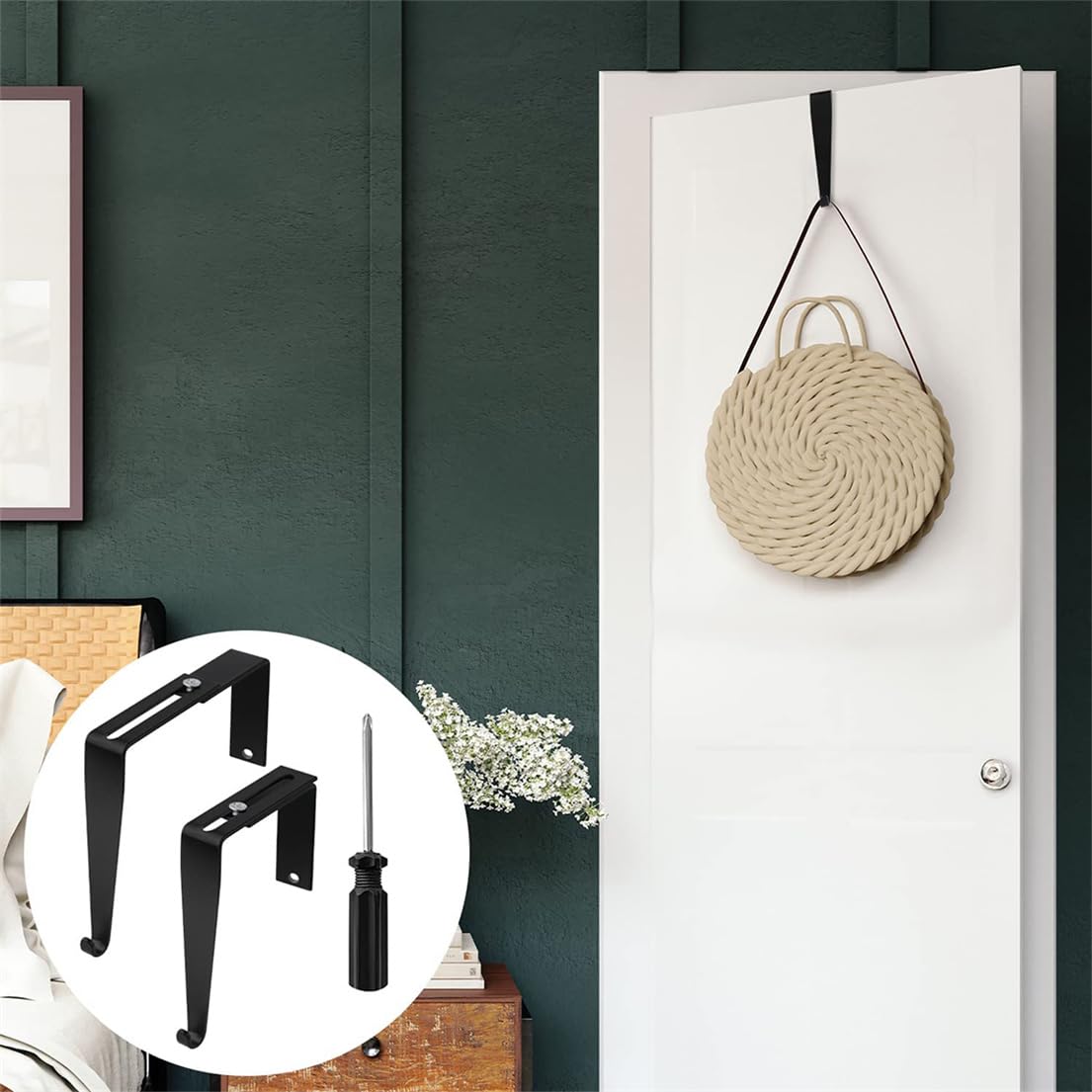 Adjustable Cubicle Hangers Metal Cubicle Hooks Door Mirror Hook ...