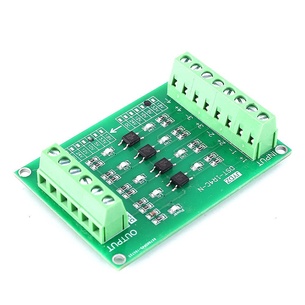Amazon.co.jp: 4-bit Optocoupler Isolator Encoder Counter 3.3V to 5V ...