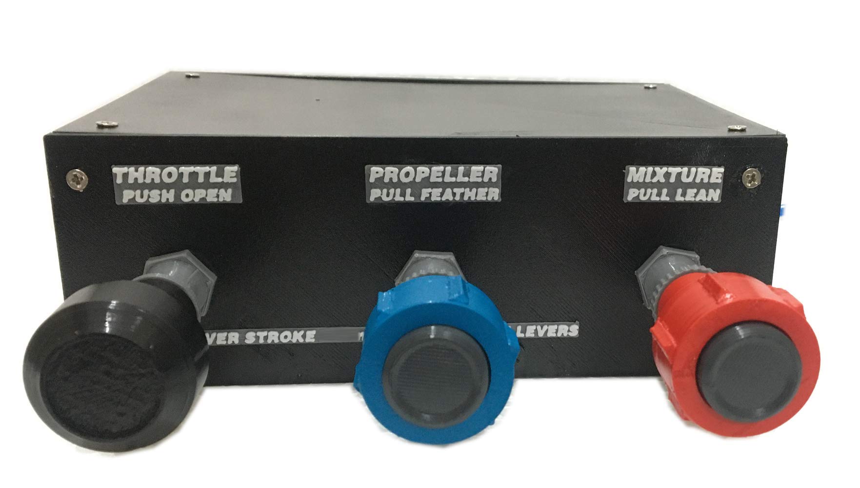 Buy IFS INDIA Throttle Propeller Mixture (TPM) Control Panel for Flight Simulation Online at ...