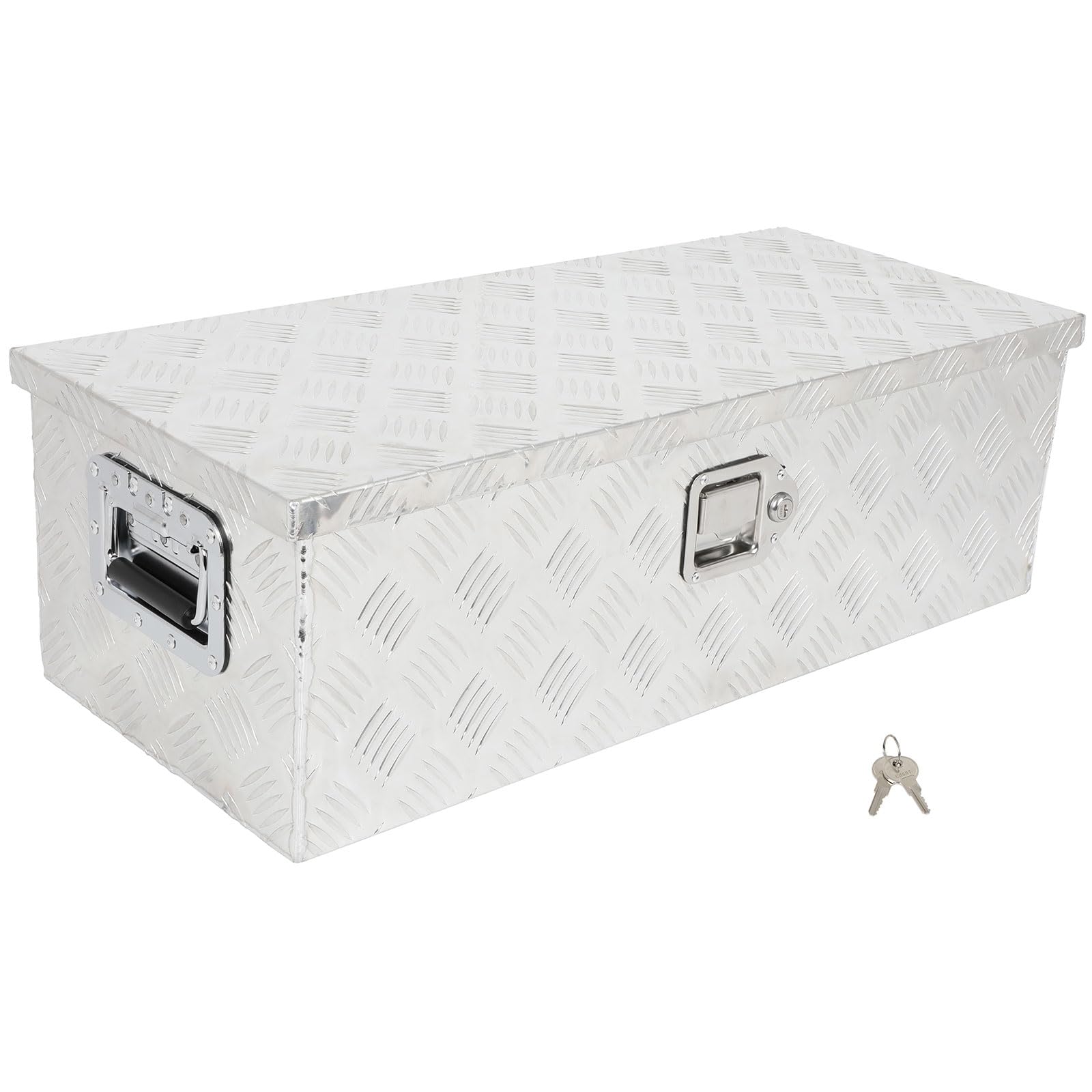 Amazon.com: SCITOO 30inch Silver Heavy Duty Aluminum Truck Bed Tool Box ...
