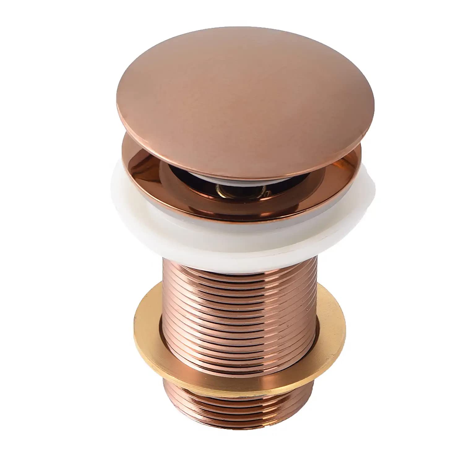 Emartt Full Thread Waste Coupling for Wash Basin in Rose Gold Color ...
