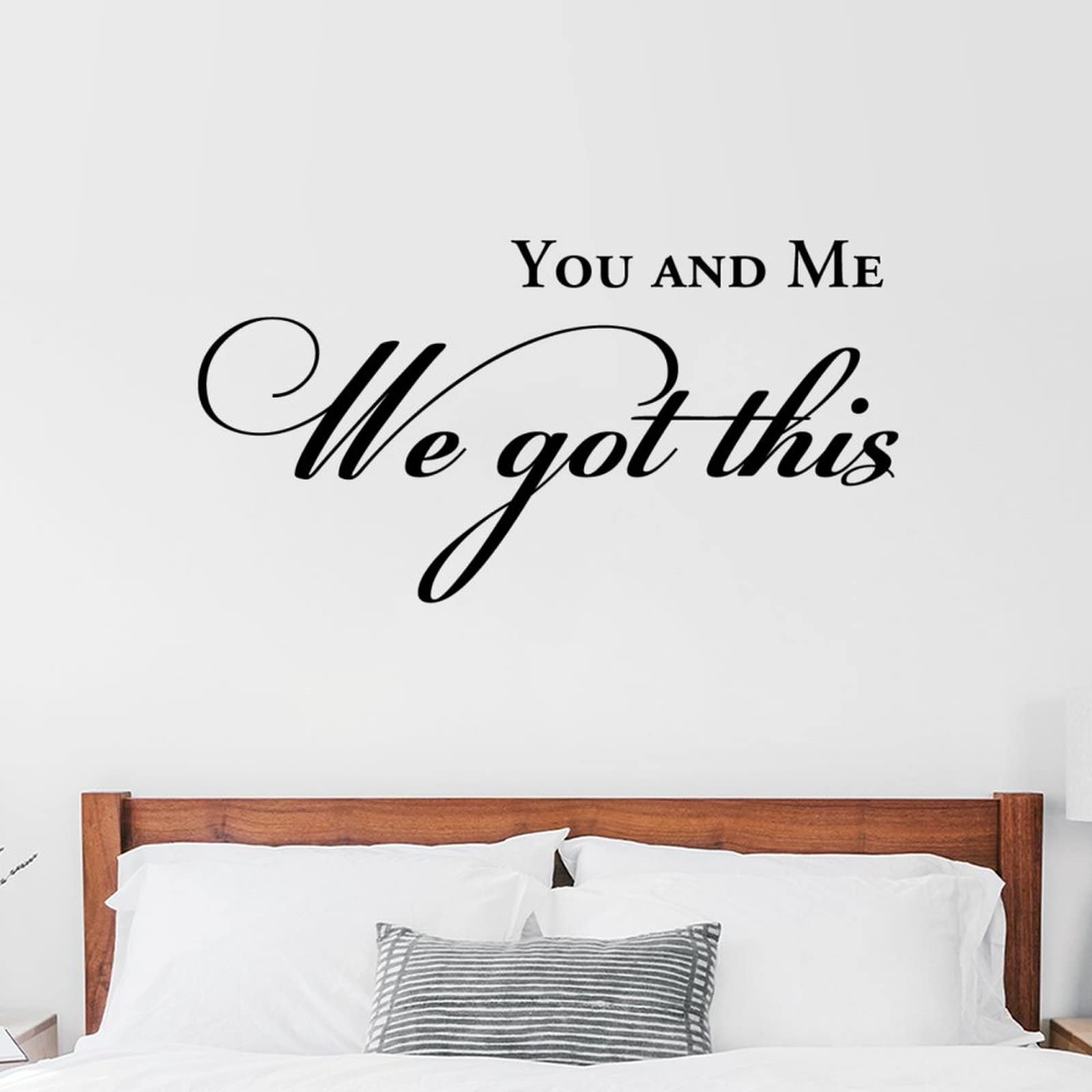 Amazon.com: Walls Decals You and Me We Got This Kitchen Wall Decals ...