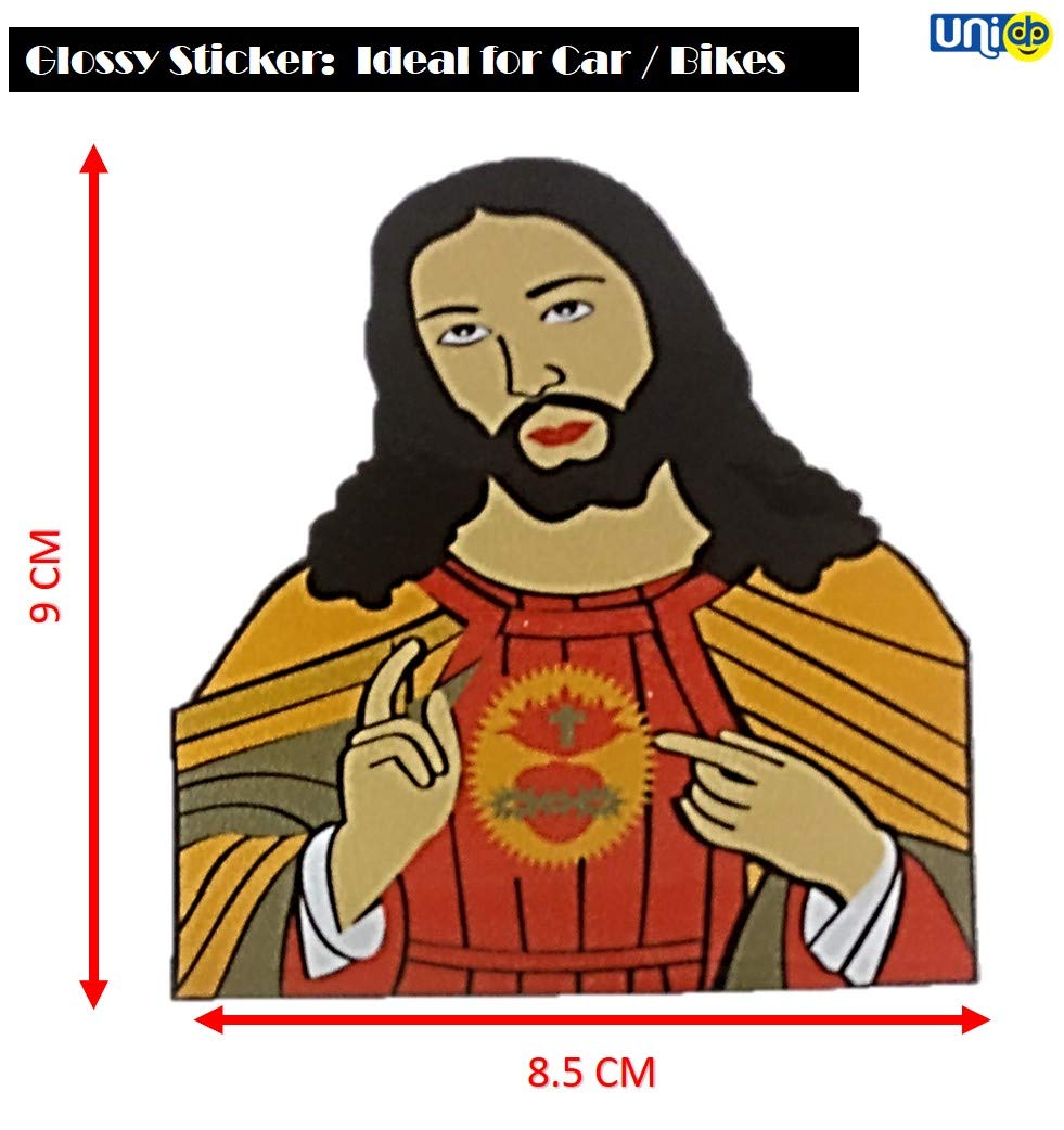 God Radium Stickers For Bikes