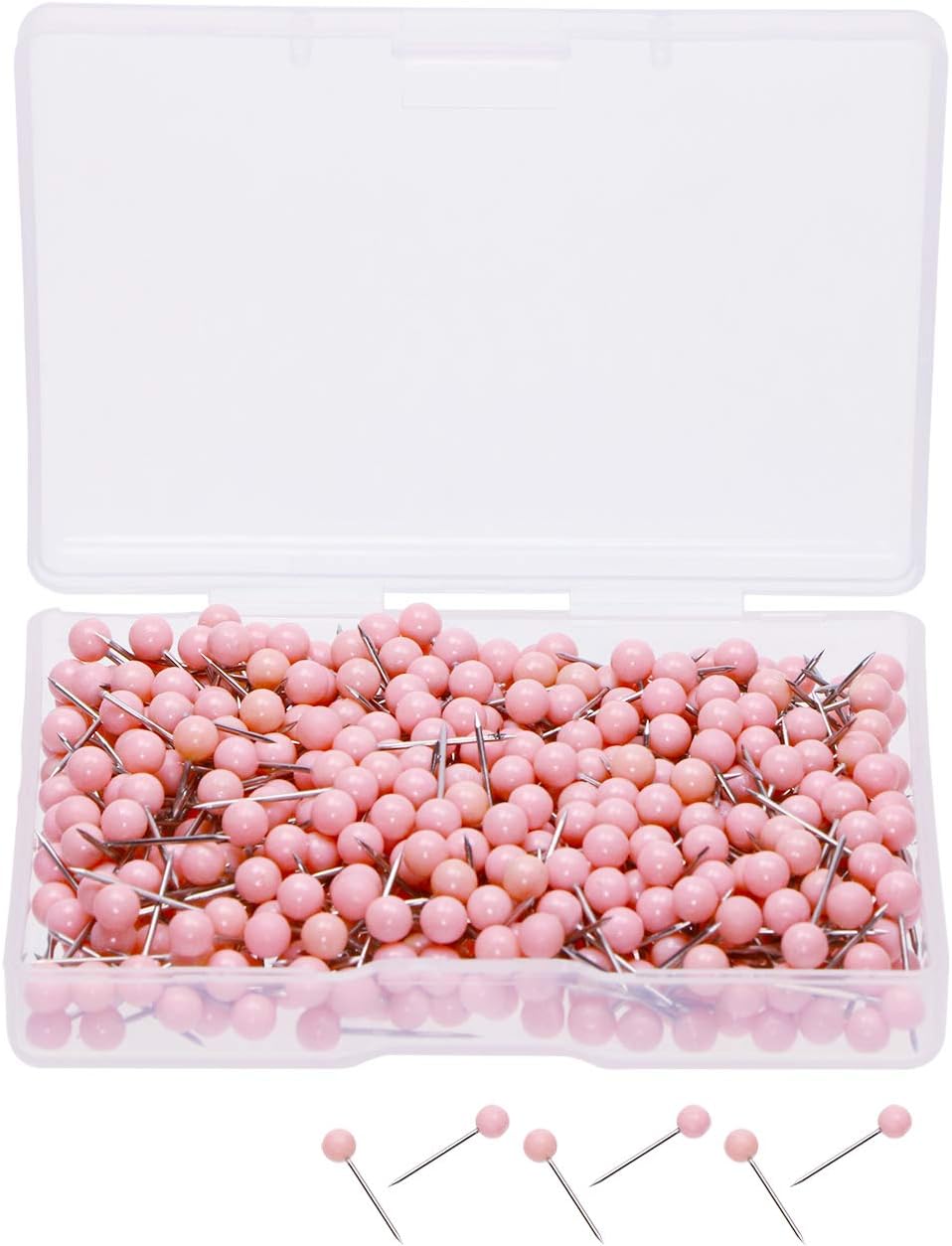 Amazon.com: Tupalizy 1/8 Inch Small Round Ball Head Decorative Push ...