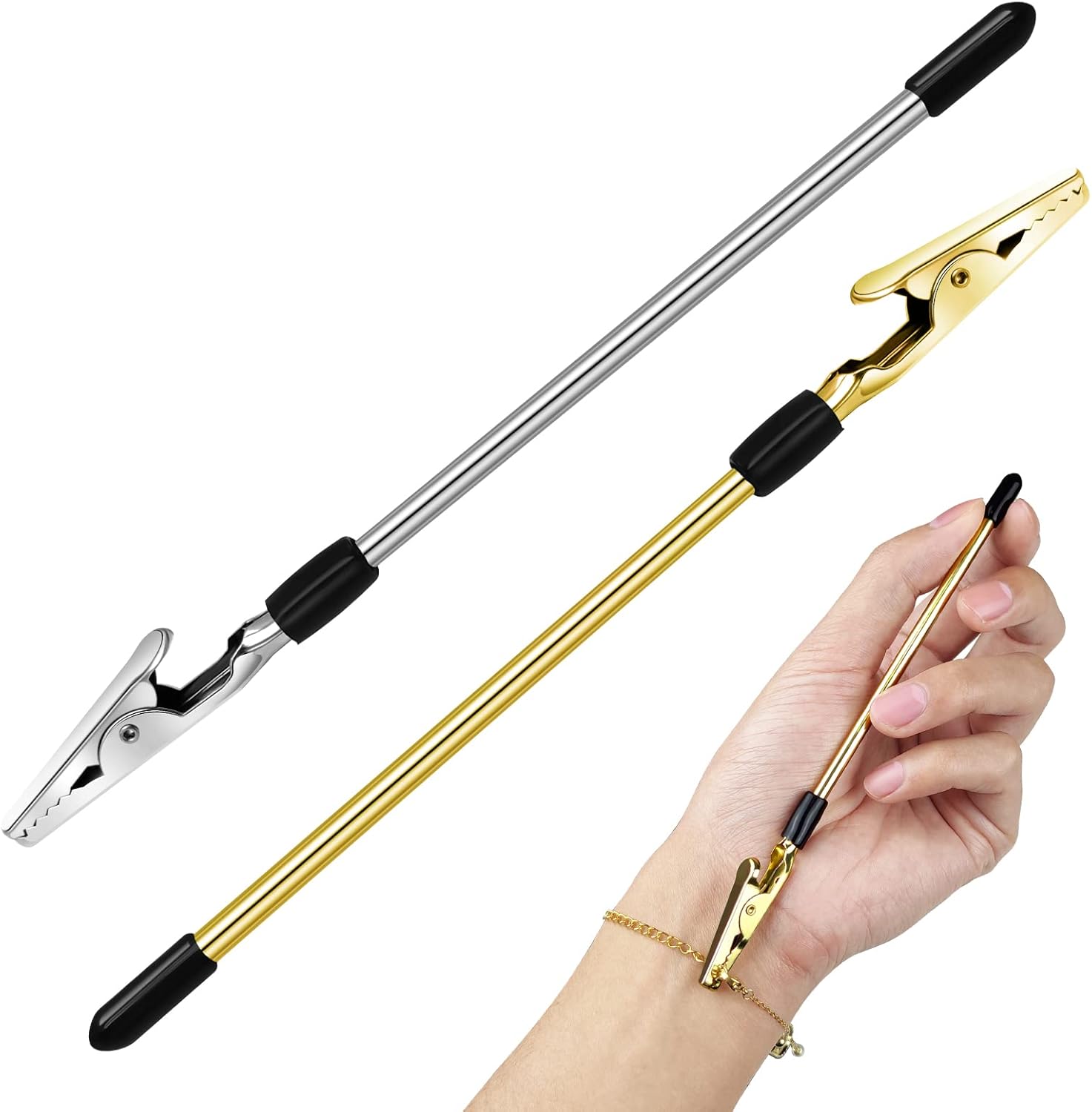 Amazon.com: COURPAL 2Pcs Bracelet Tool Jewelry Helper Fastening ...