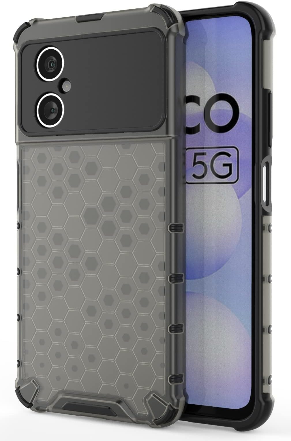 Mr Case 6D Chrome Back Cover Case for Poco M4 5G | (Gold Plated Frame ...