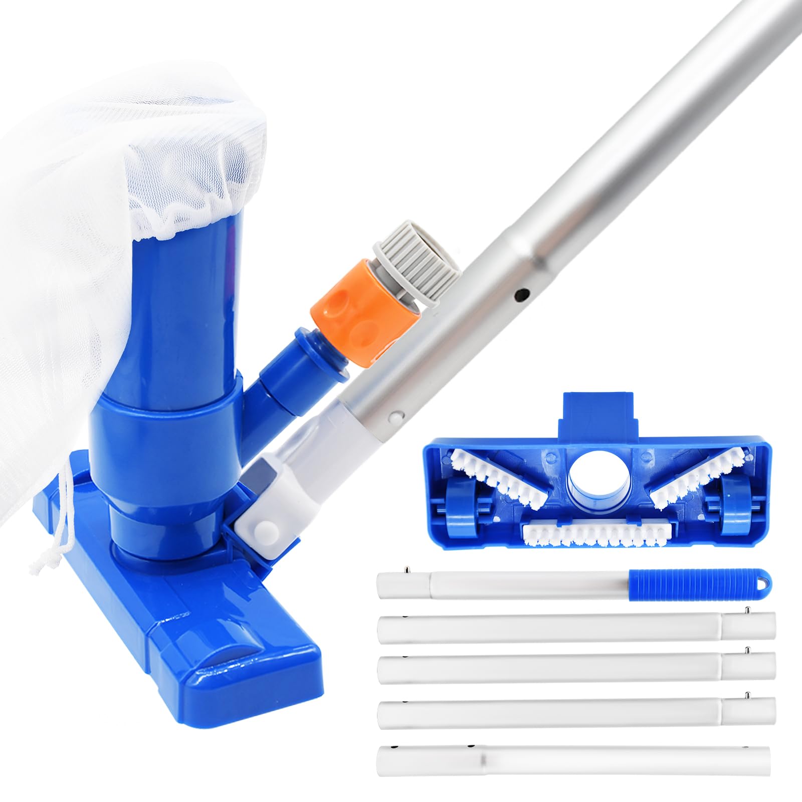 Snapklik.com : 2024 Upgraded Pool Vacuum For Above Ground Pool ...