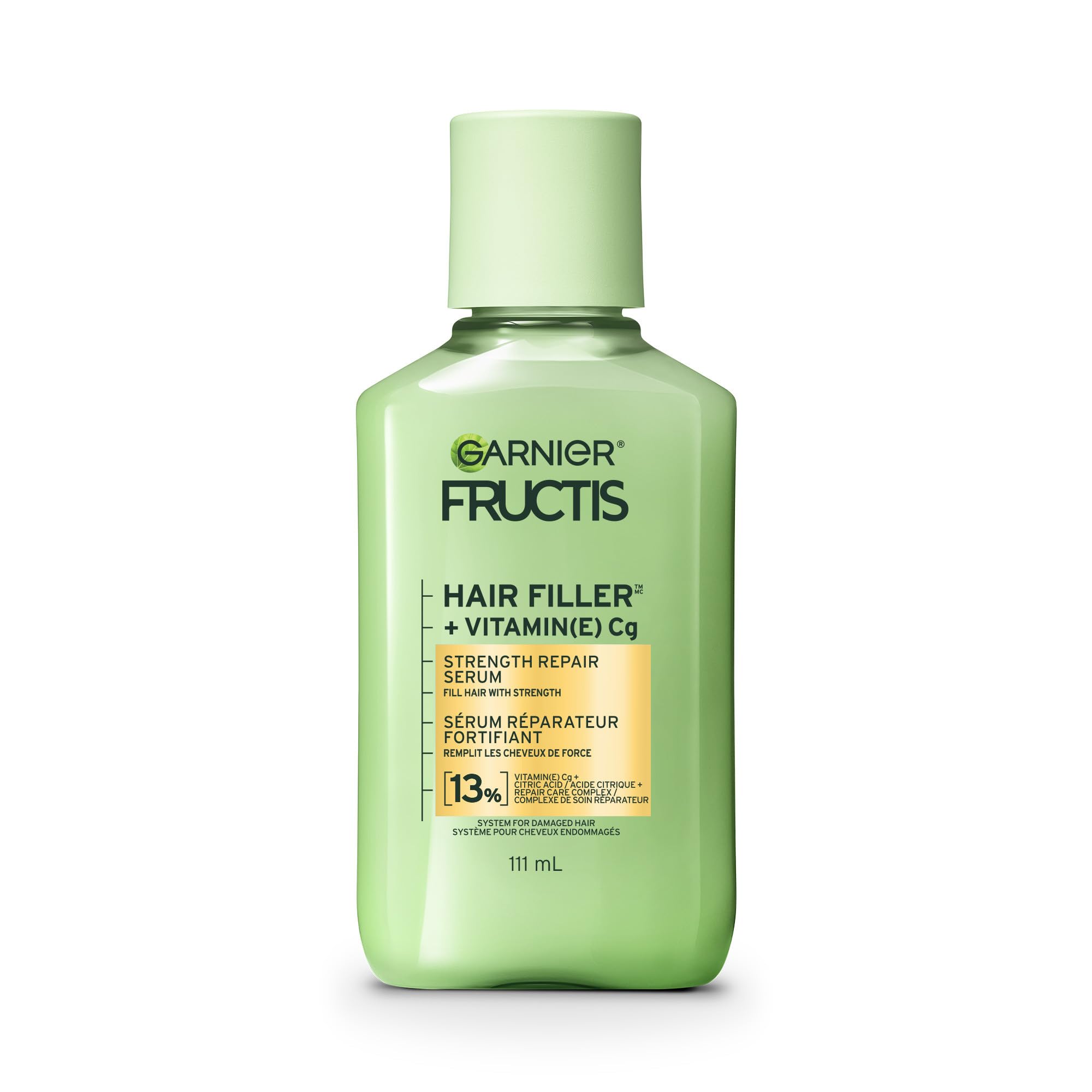 Garnier Fructis Hair Filler + Vitamin C Strength Repair Sulfate-Free ...