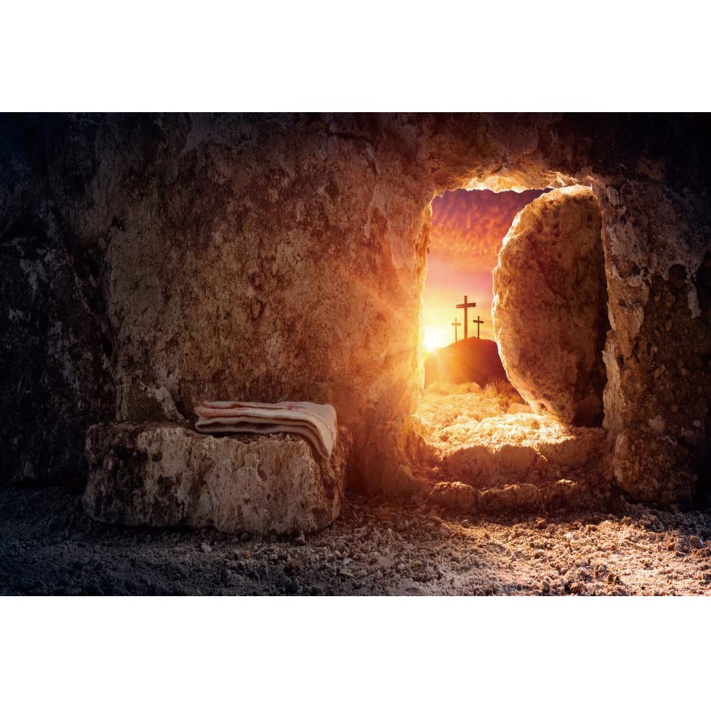 Leyiyi 7 X 5 Ft Empty Tomb Backdrop Jesus Christ | Desertcart Bahamas