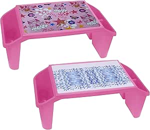M1SS 1 X Pink Multi-Purpose Plastic Lap Desk Laptop Stand Portable ...