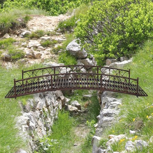 Coral Coast Windsor 6 Ft Metal Garden Bridge Architects Are Coaxing