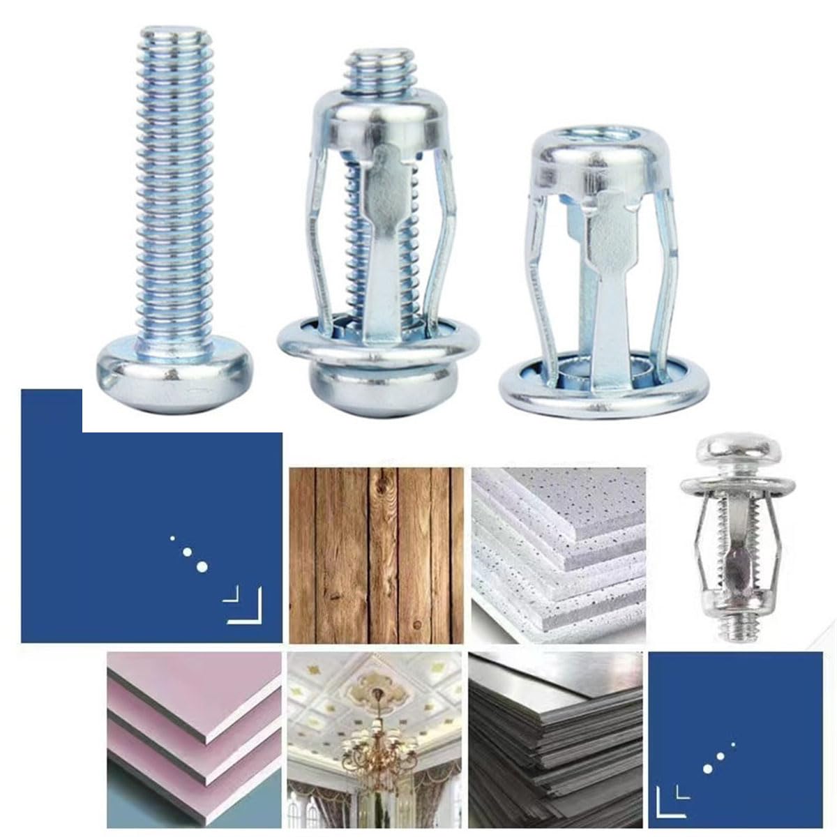 Expanding Screw For Petal Nut Expansion Screw Petal Nut, Petal Shape ...