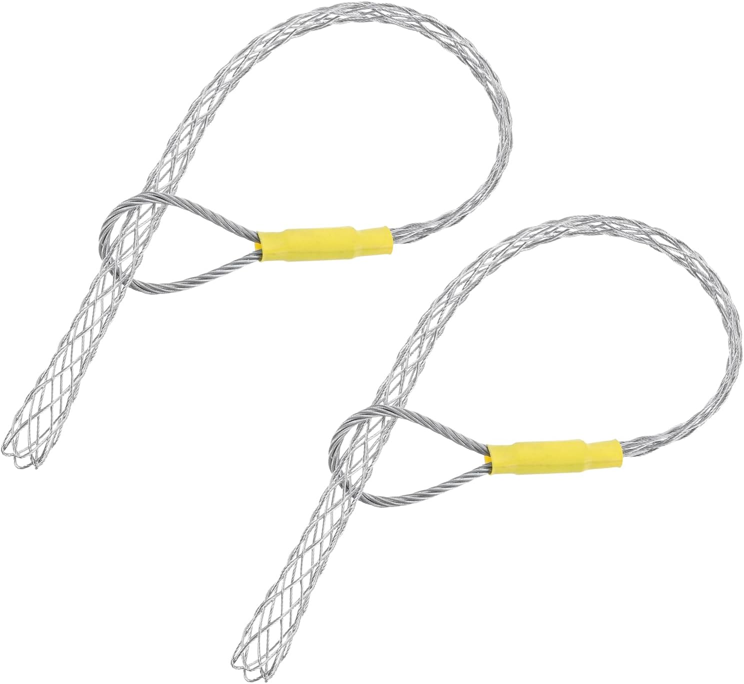 MECCANIXITY Cable Pulling Grip for 20-25mm Cable(Yellow) 52cm,1.71FT ...