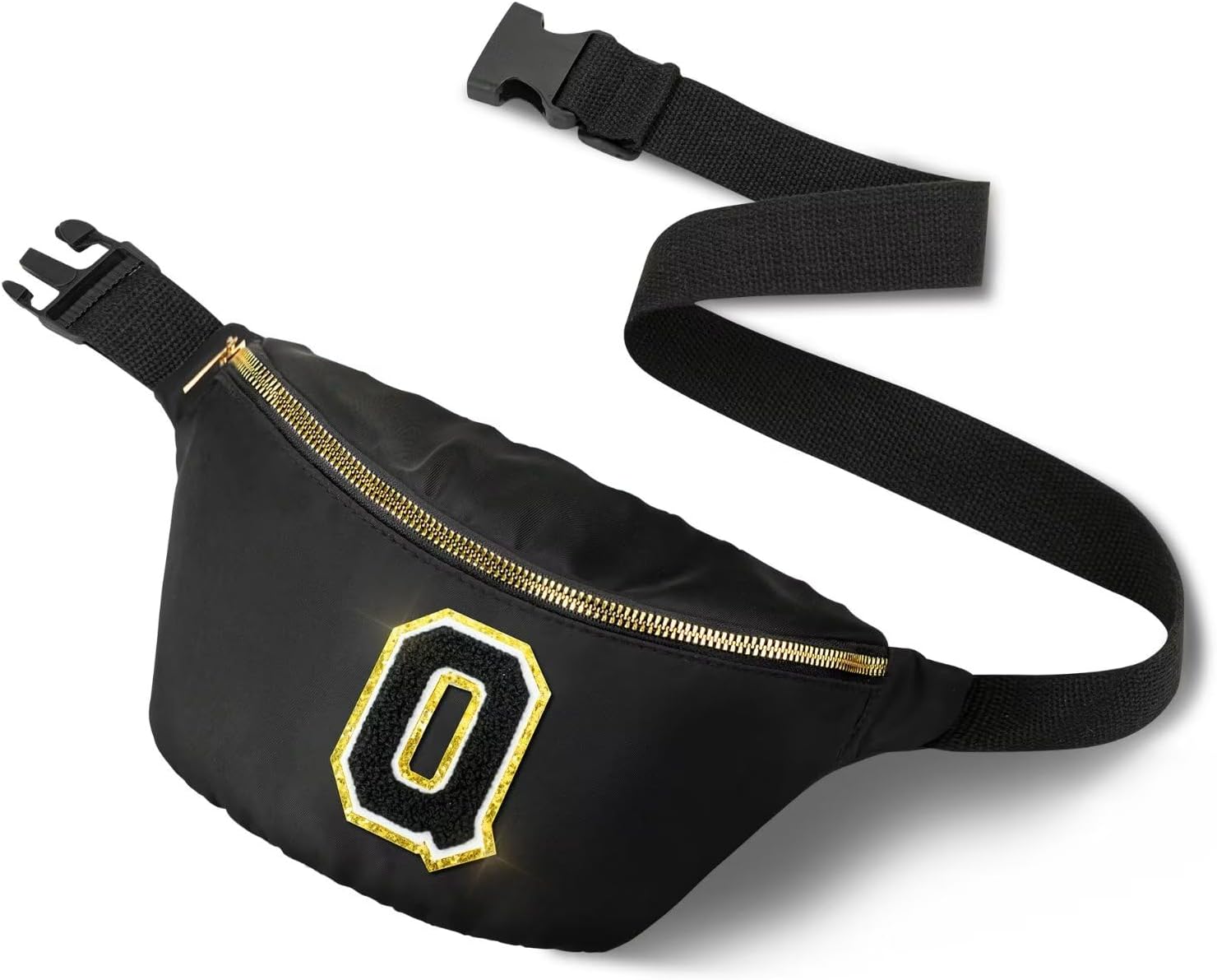 Amazon.com: A-Z Personalized Crossbody Fanny Pack with Chenille Letters ...