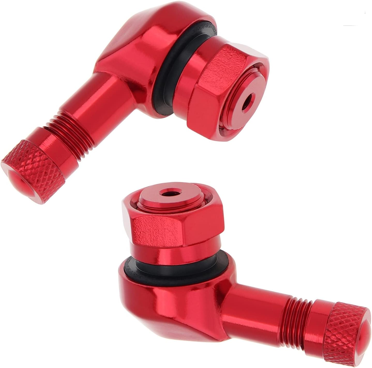 Amazon.com: Augeny 2 PCS Motorcycle Tire Valve Stems, 90 Degree ...