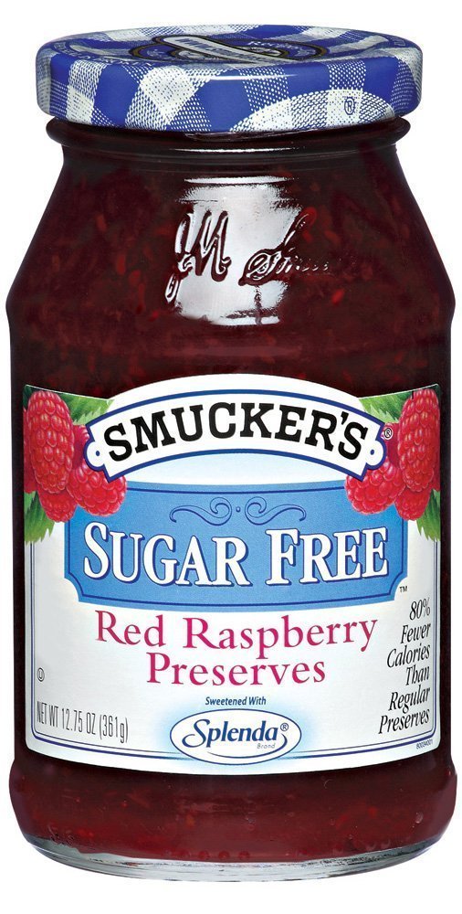Amazon.com: b'b'Smucker's Sugar Free Red Raspberry Preserves (Pack of 4 ...