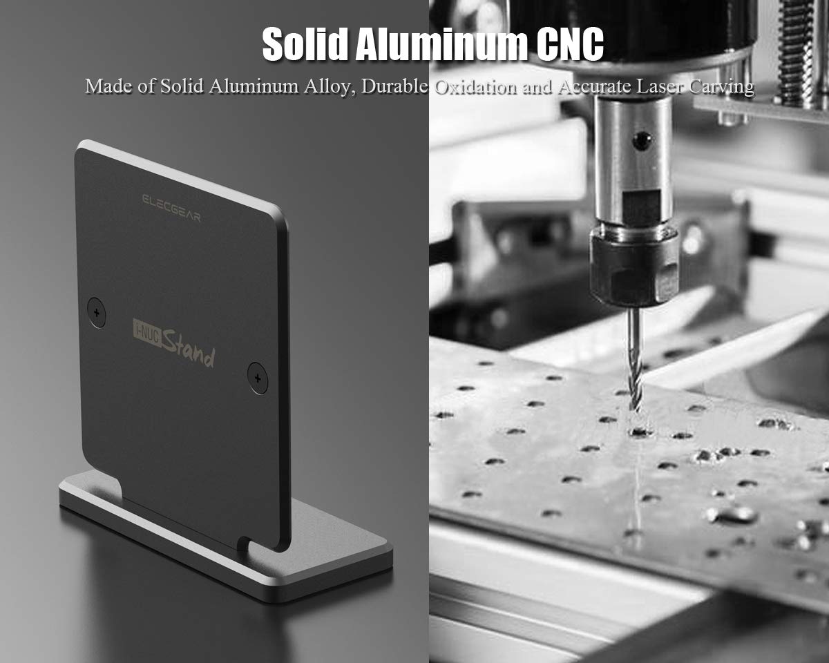 Snapklik.com : iNUC-K Vertical Stand For Intel NUC Mini PC, Aluminum ...