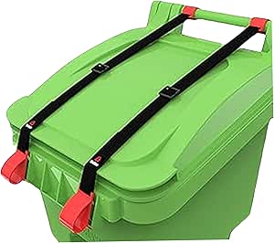 Garbage Can Lock,Garbage Can Locks For Animals,2pcs Wheelie Trash Bin ...