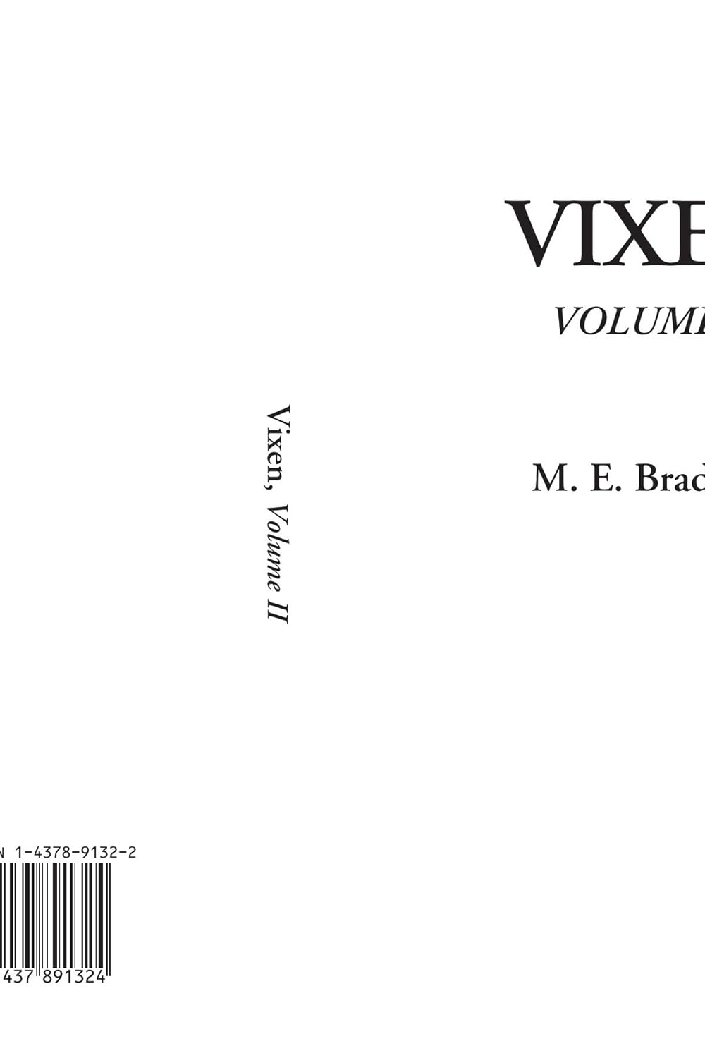 Vixen, Volume II: Braddon, M. E.: 9781437891324: Amazon.com: Books