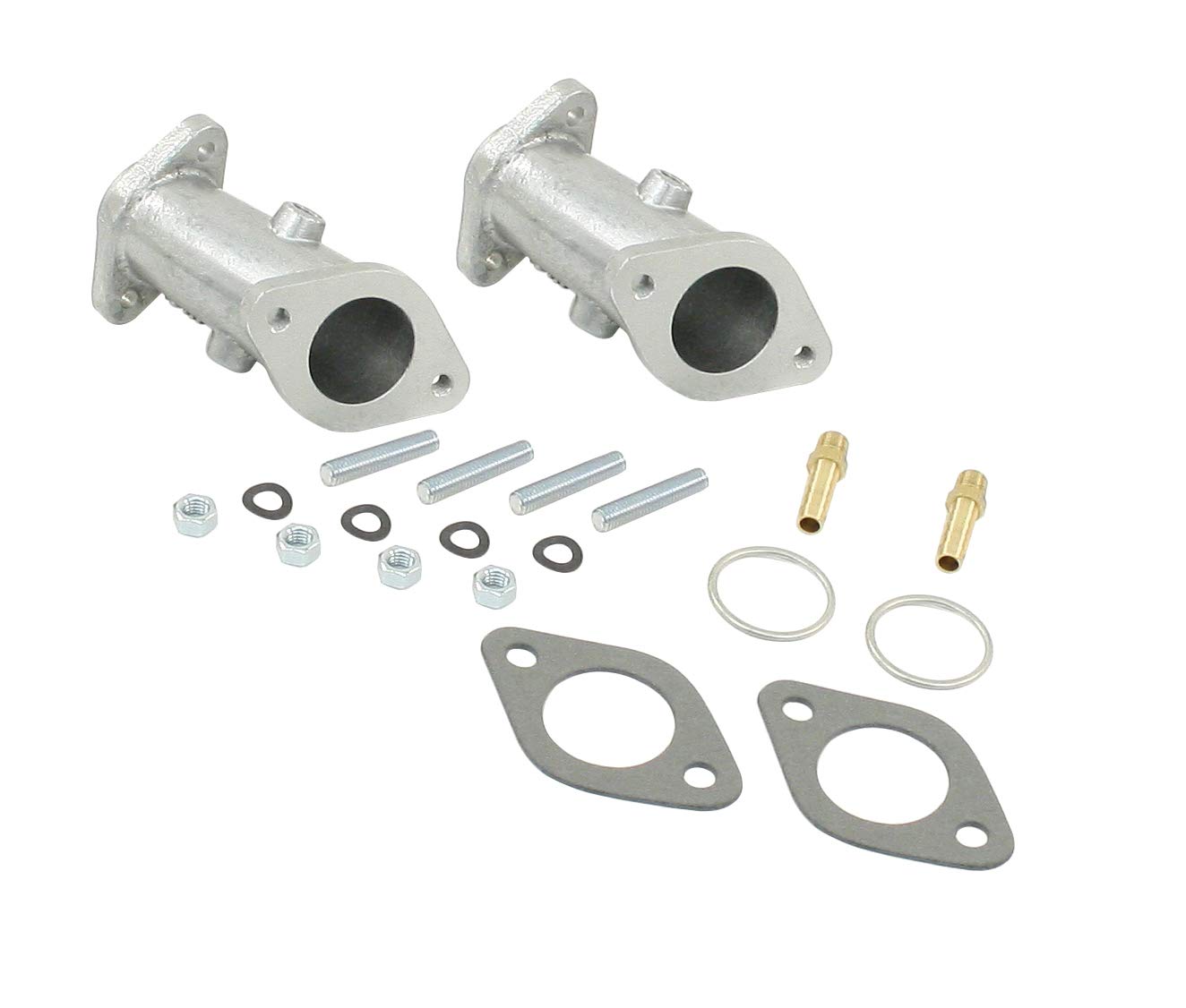 Double Carburetor Intake Manifold Raised Dual Plane Intake Manifold