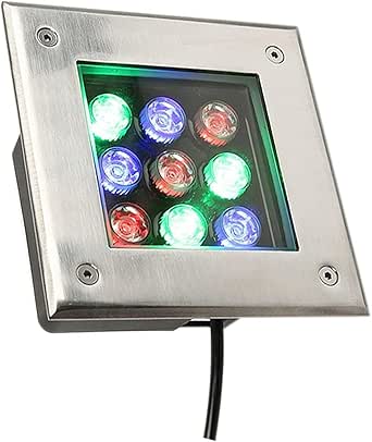 Ground Landscape Lights - Square Outdoor Buried Lights, 24v Outdoor ...