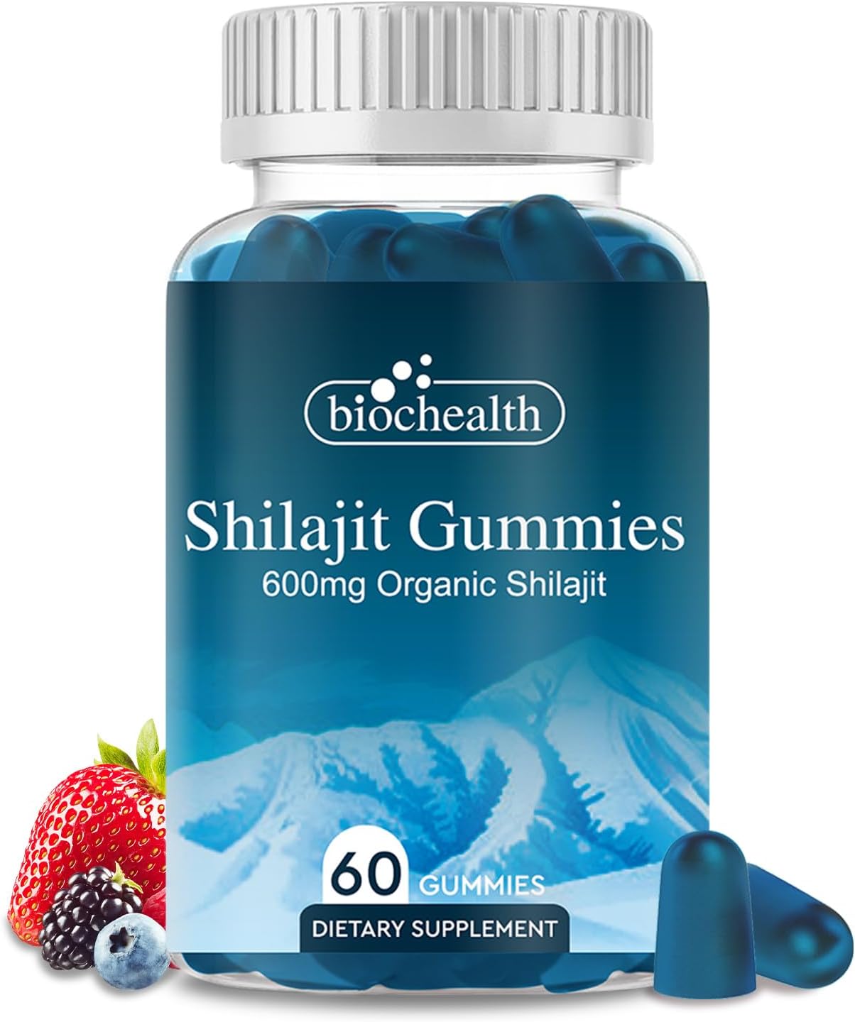 Amazon.com: Shilajit Gummies (60 Count) Shilajit for Men & Women ...