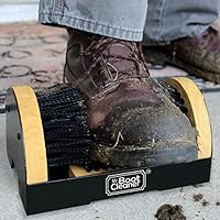 Amazon.com: Boot Brush Cleaner Floor Mount Scraper Commercial With ...