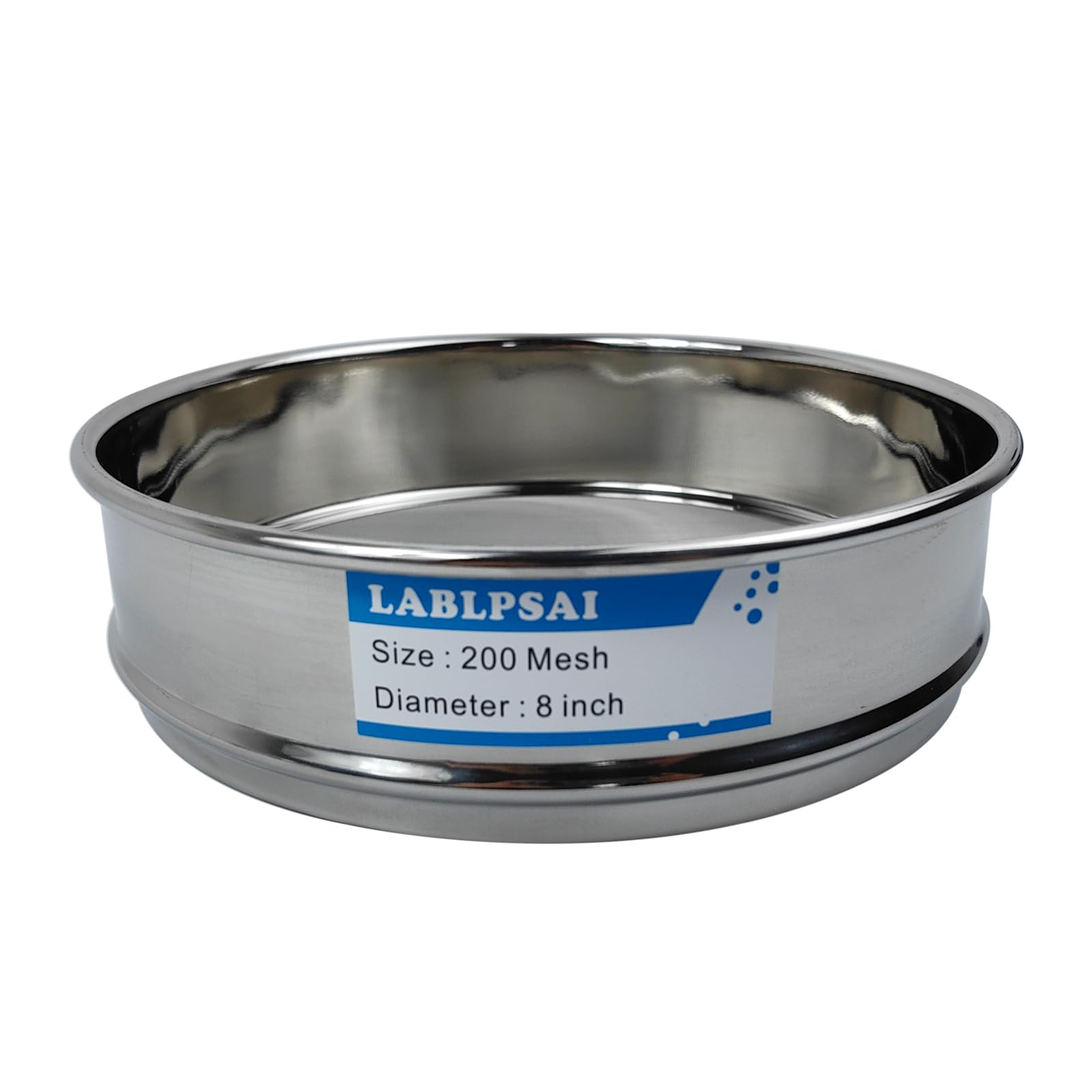 Snapklik.com : 200 Mesh Lab Sieves 8" Diameter 304 Stainless Steel Wire ...