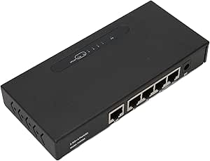 Amazon.com: Gigabit Ethernet Switch, Lighting Protection 4KV 2500Mbps ...