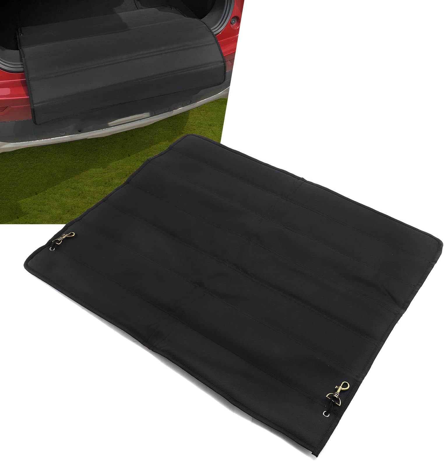 Amazon.com: MOFANS Foldable Car Trunk Bumper Guard Mat Fit for SUV Car ...