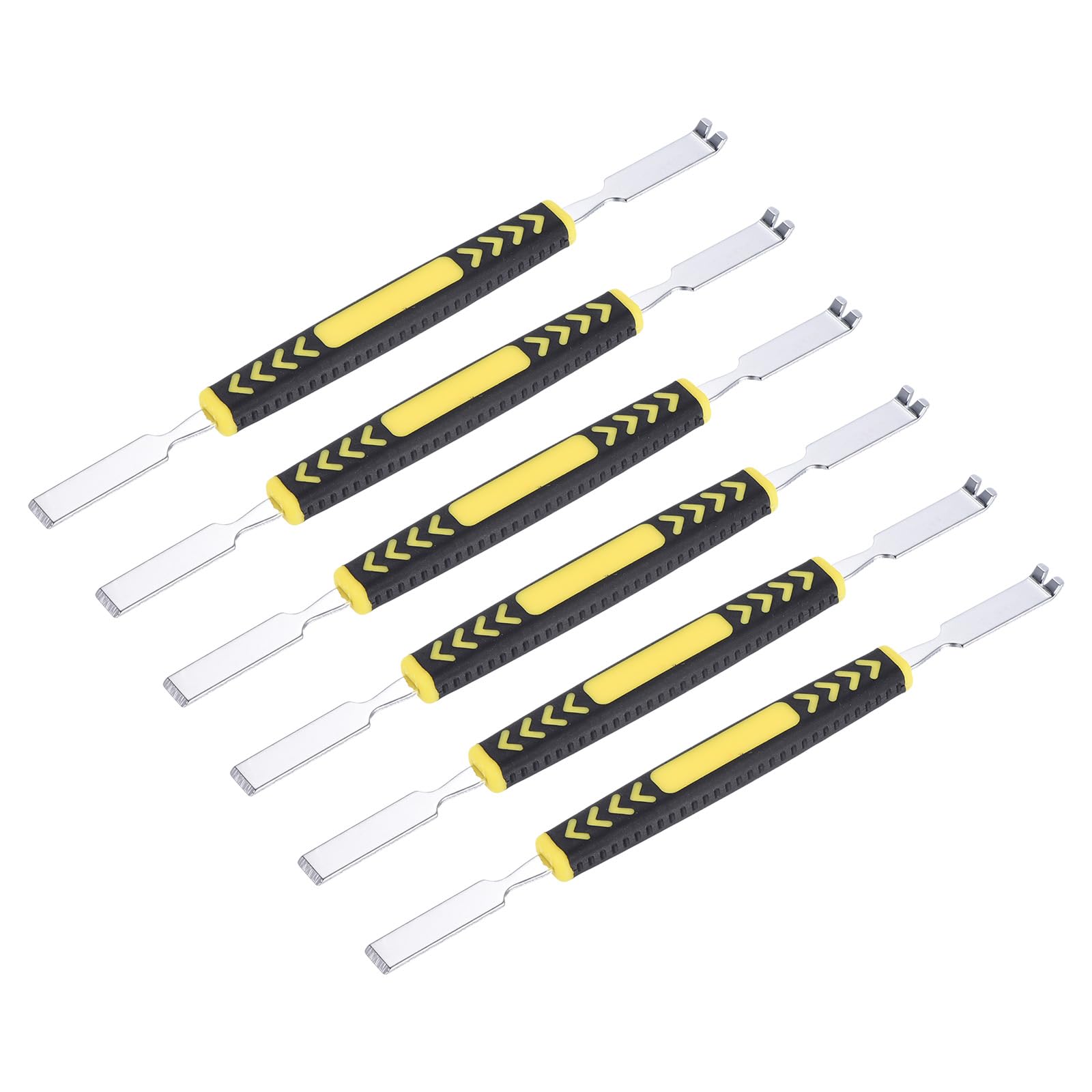 Amazon.com: MECCANIXITY 6pcs Metal Crowbar Double Head Metal Spudger ...