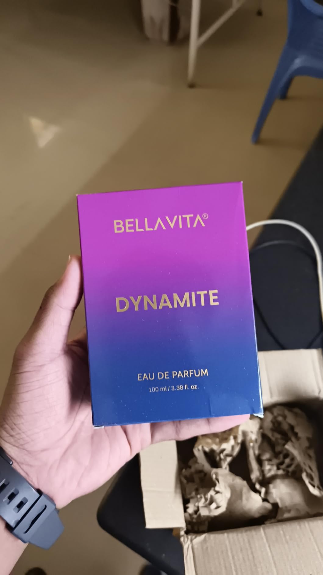 Buy BELLAVITA Dynamite Unisex EDP | Long Lasting | 100ml | Perfume for ...