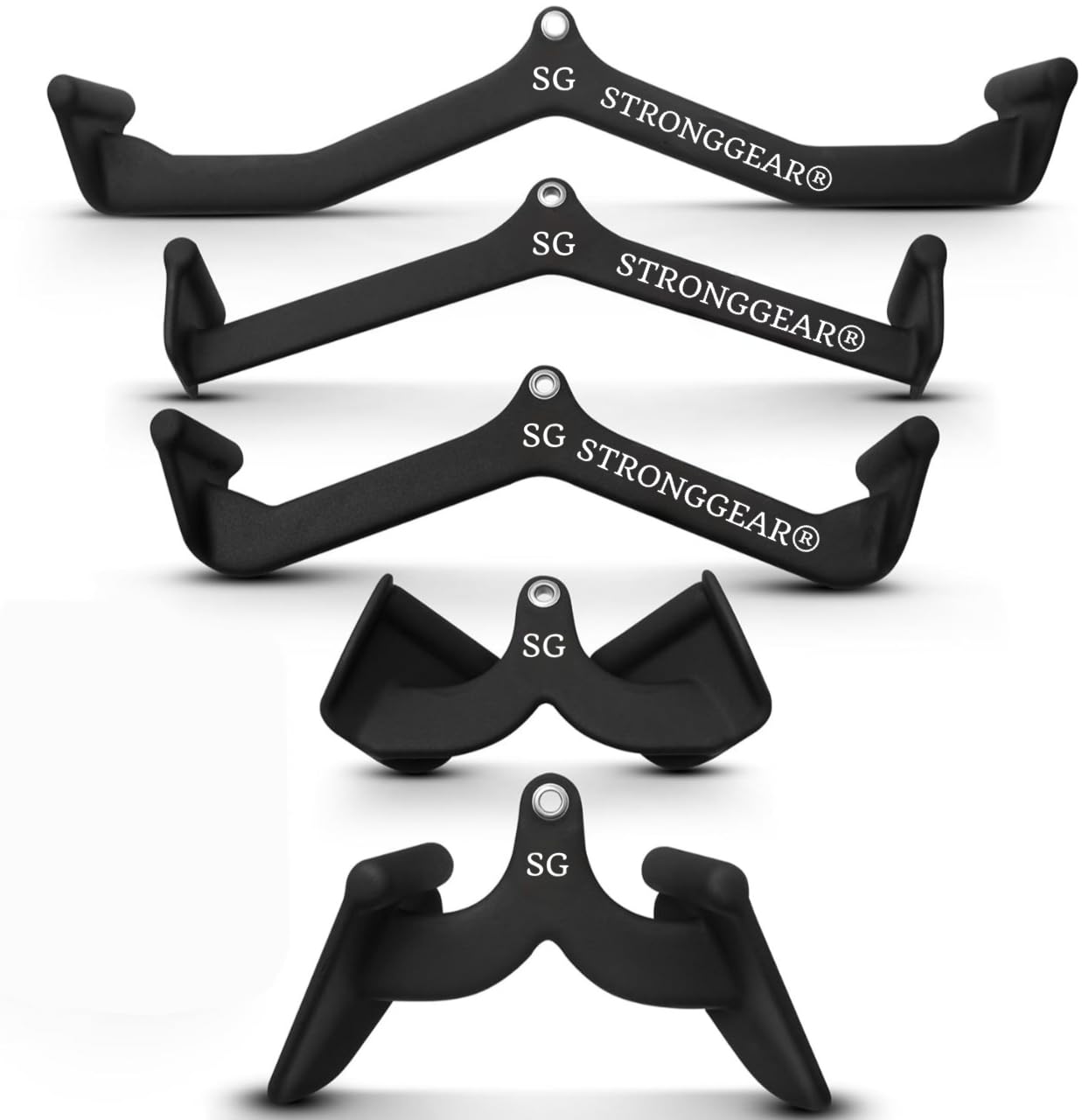 StrongGear™ LAT Pulldown Attachments - Mag Grips - Pull Down Bar ...