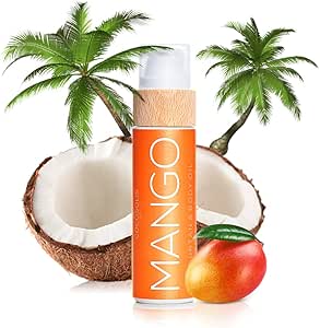 COCOSOLIS MANGO Tanning Accelerator - Organic Tanning Oil with Vitamin ...