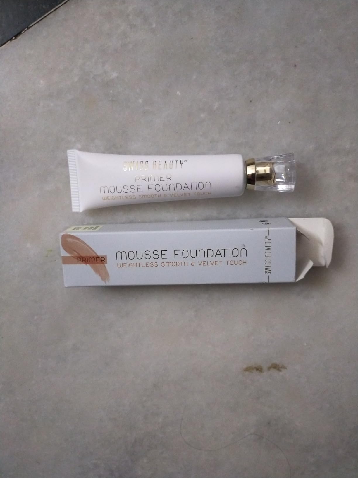 Buy Swiss Beauty Primer Mousse Foundation Weightless Smooth and Velvet ...