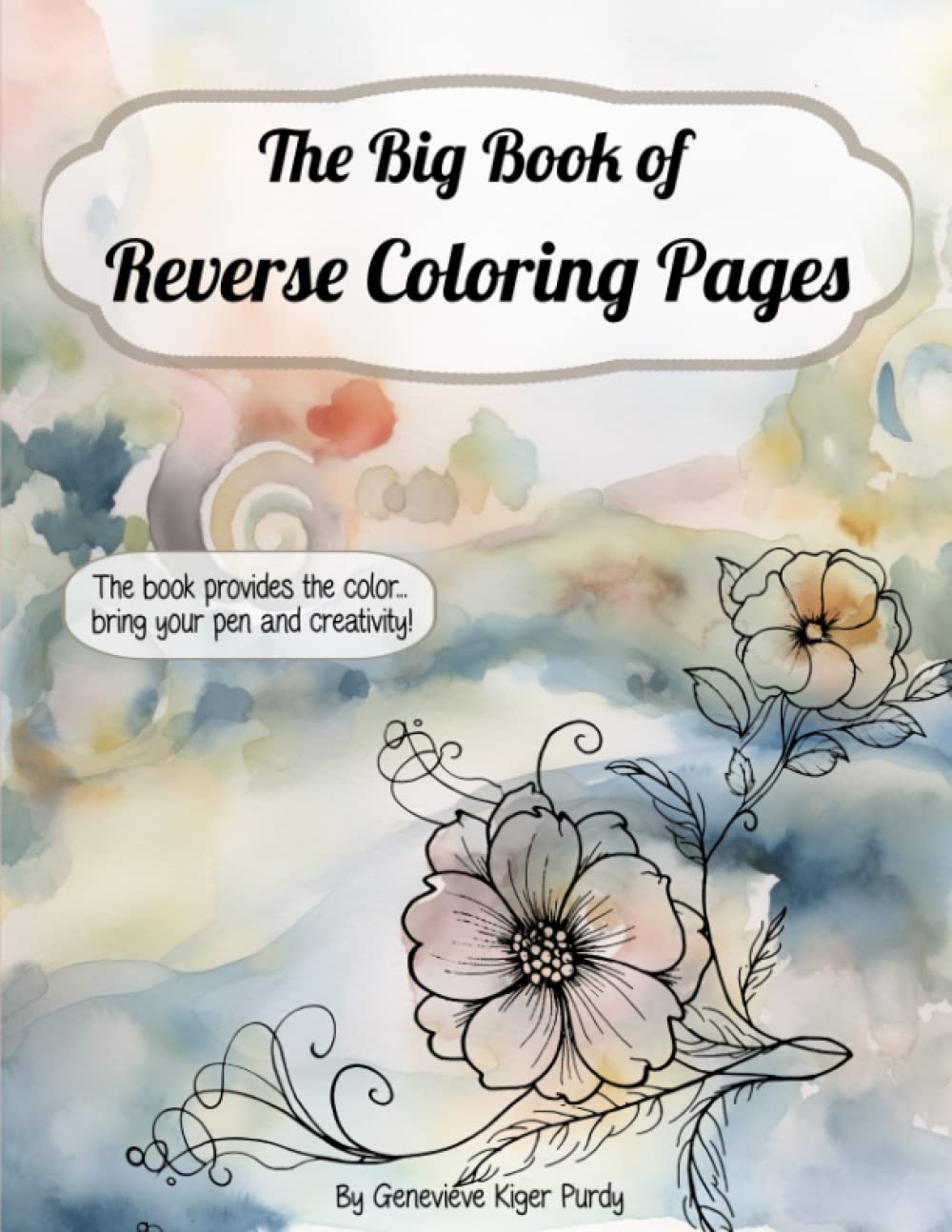 Amazon.com: The Big Book of Reverse Coloring Pages: Variety Collection ...