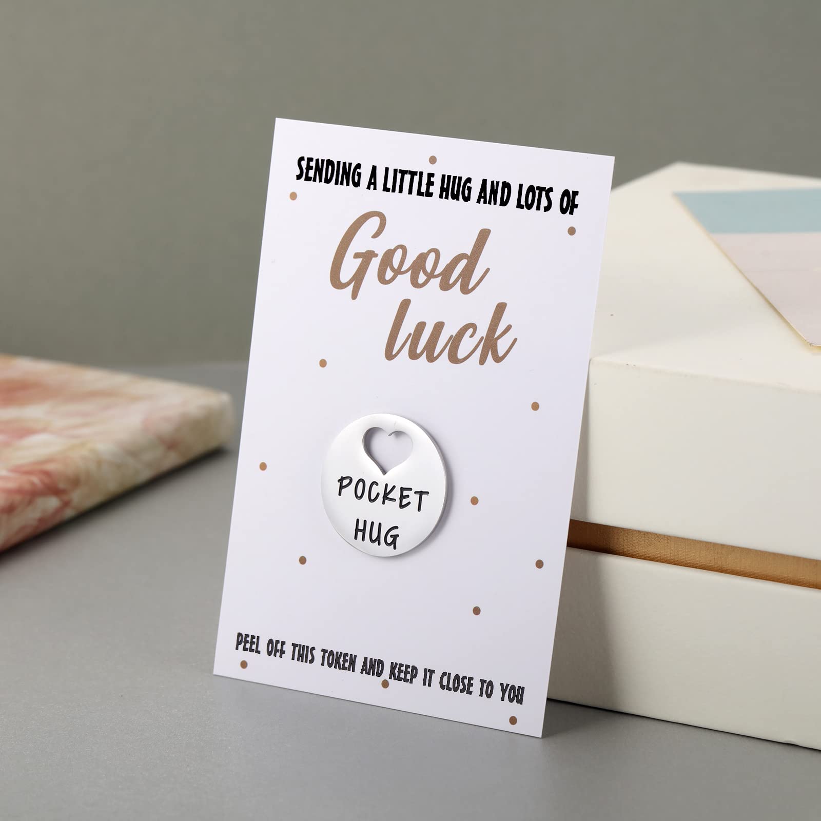 Snapklik.com : Sending You Good Luck Pocket Hug Token Little Keepsake ...