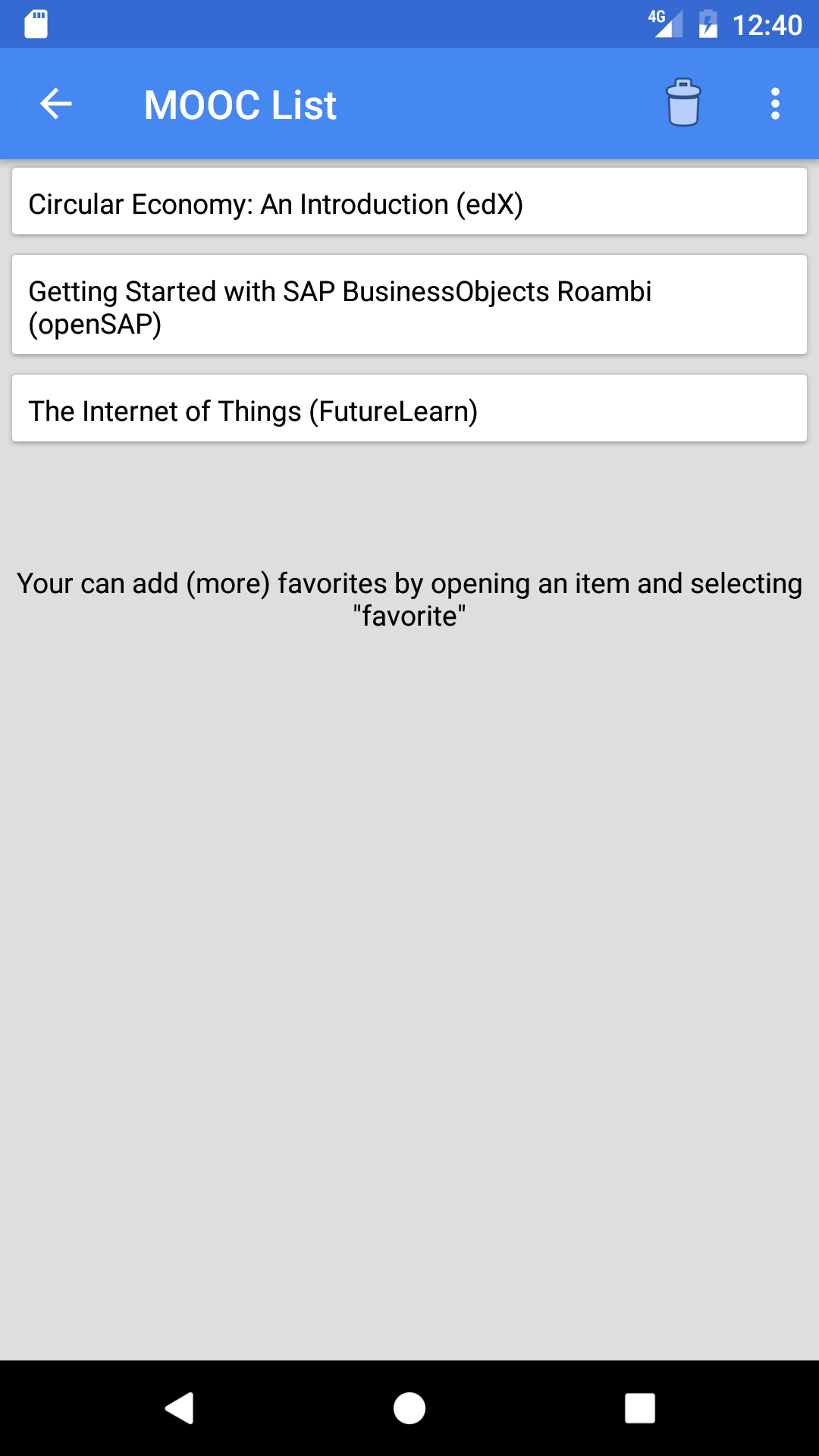 MOOC List - App on Amazon Appstore