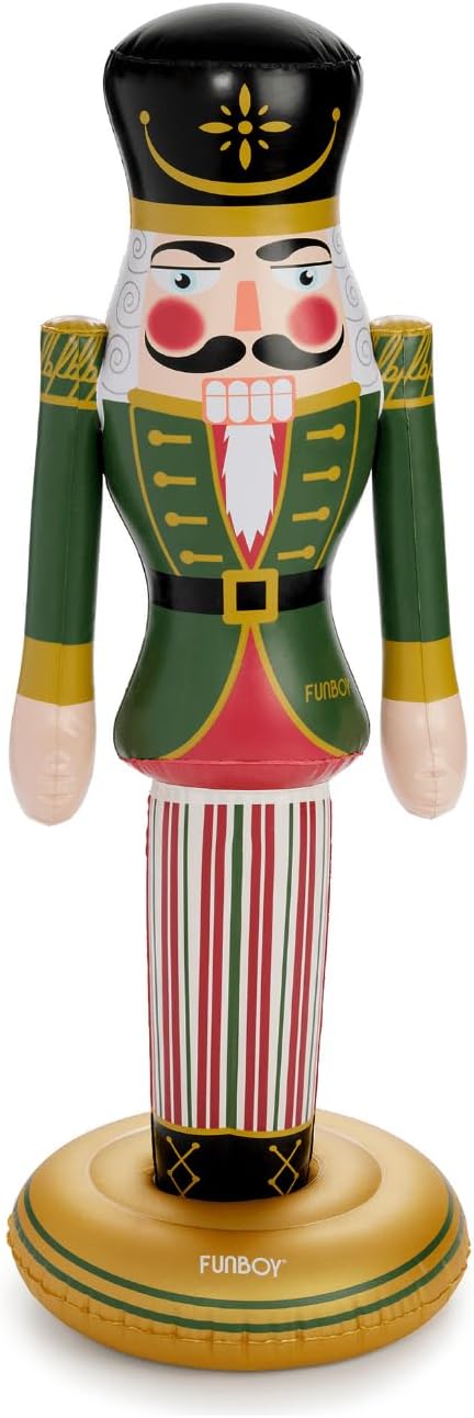 Amazon.com: FUNBOY 3.5 FT Giant Inflatable Classic Nutcracker Christmas ...