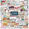 Amazon.com: Reading Book Stickers, 50PCS Reading Lovers Stickers for ...