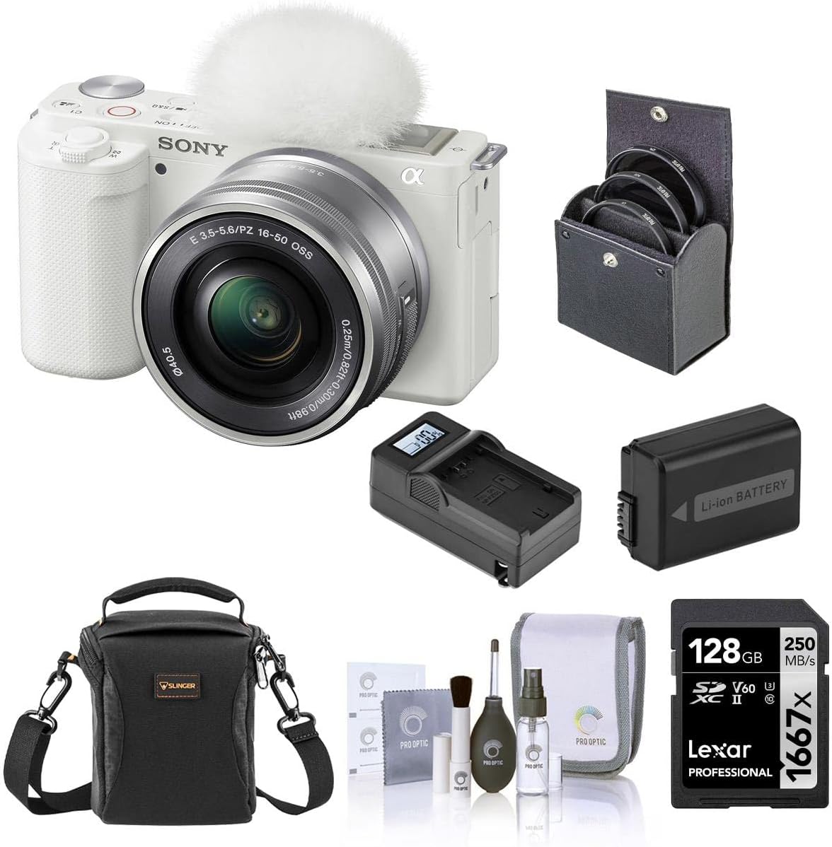 Amazon.com : Sony ZV-E10 Mirrorless Vlog Camera with 16-50mm Lens ...