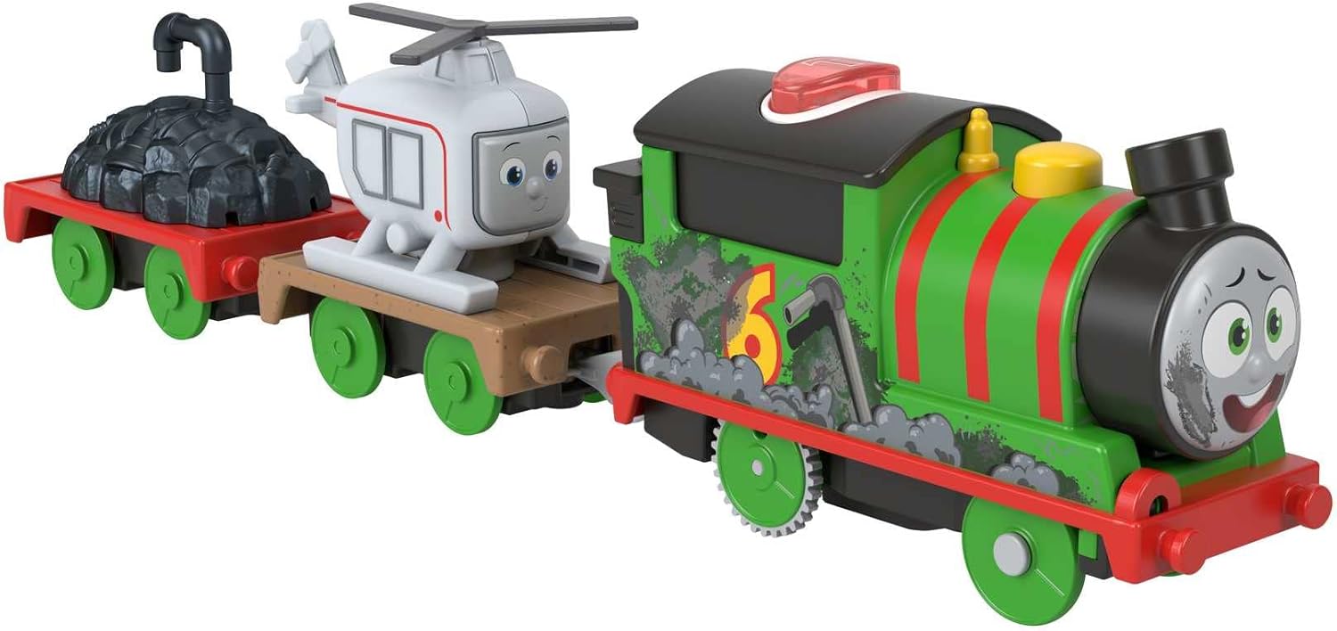 Thomas & Friends Motorized Talking Percy Engine : Amazon.co.uk: Toys ...