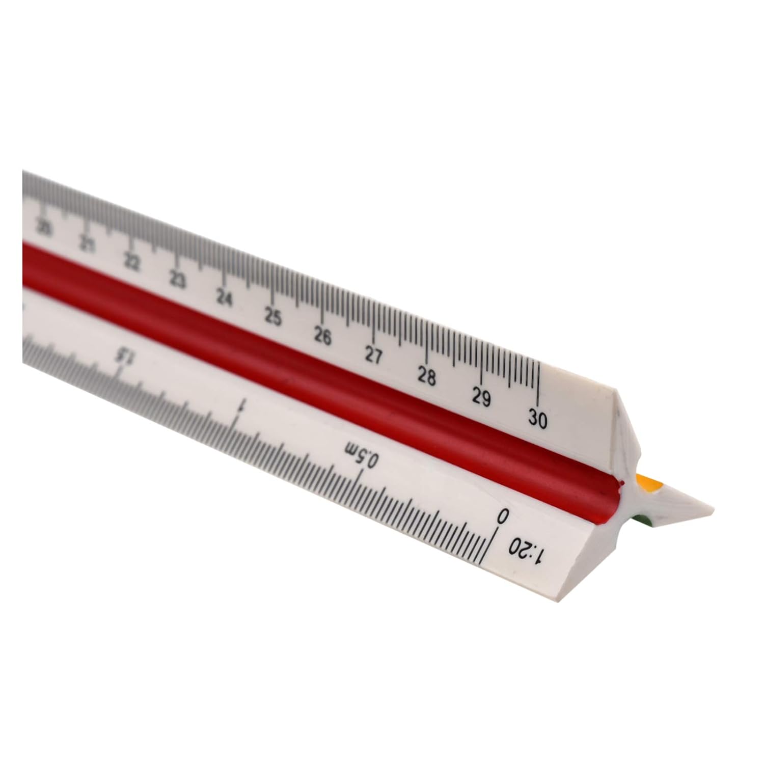 12 Inch Architect Scale Ruler, Metric Triangular Scale Ruler for for ...