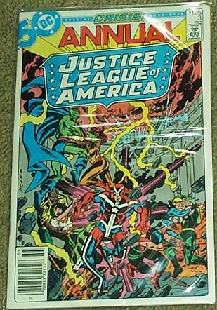 Justice League of America Crisis Annual No. 3: Dan Mishkin, Rick Hober ...