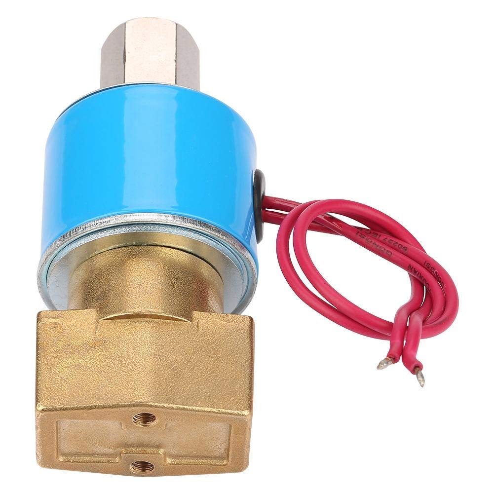 Buy Electric Solenoid Valve, 3 Way Solenoid Valve G1/4 AC DC Solenoid ...
