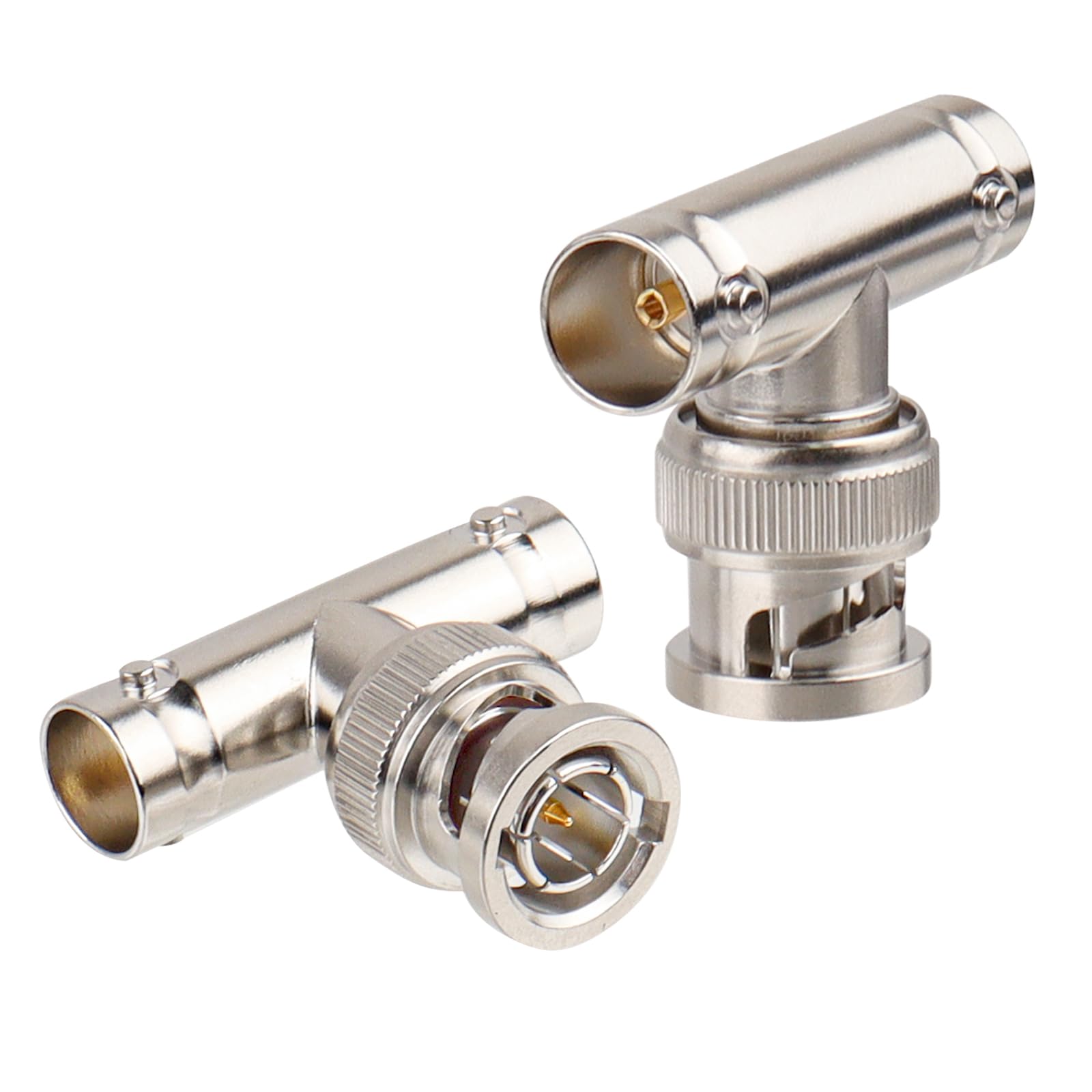 Amazon.com: XRDS -RF BNC Splitter Adapter 2 PCS, 75 Ohm BNC Male to Dual BNC Female Splitter ...